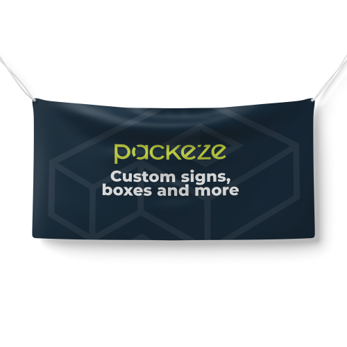 Banner - Matte Finish - Packeze - America's first choice for signs and ...