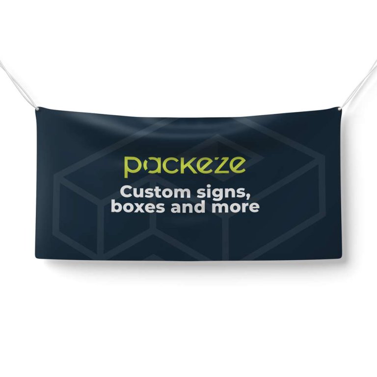 Banner - Matte Finish - Packeze - America's first choice for signs and ...