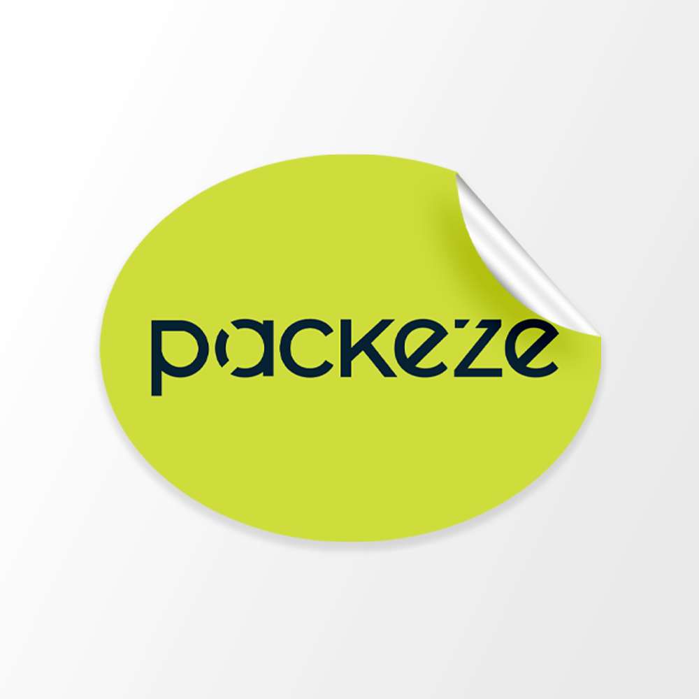 Oval Stickers - Packeze - America's first choice for signs and boxes